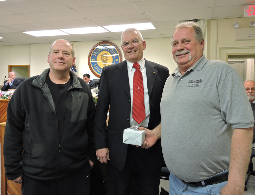 Aston Commissioners Honor Pubic Works Employee Gary Junkerman ...